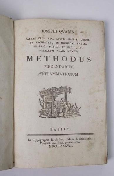 Methodus medendarum inflammationum. - Libro