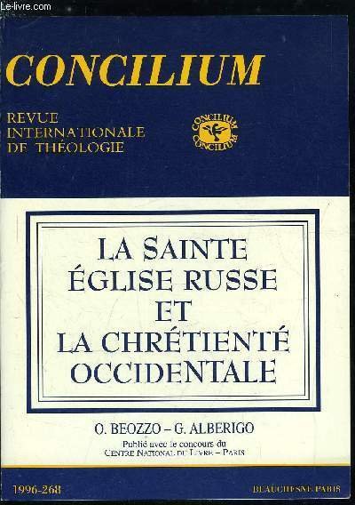 Concilium n 268 - La signification du bapt me de la Rous dans le d ...