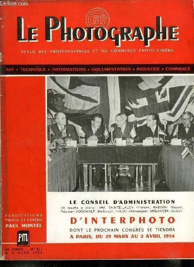 Le photographe n° 811 - Assemblée générale de la fédération ...