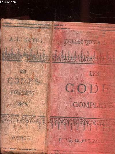 LES CODES COMPLETS COMPRENANT TOUTES LES MODIFICATIONS APPORTEES AUX ...
