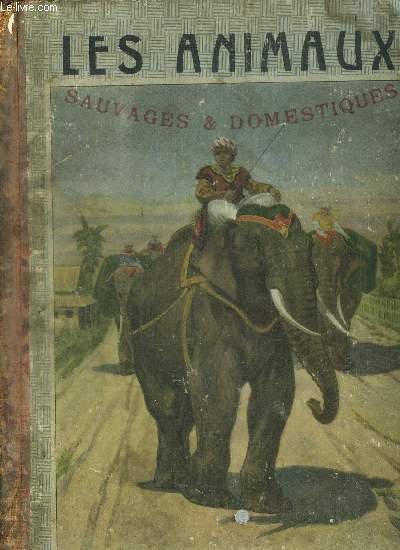 LES ANIMAUX SAUVAGES ET DOMESTIQUES - ALBUM POUR LES ENFANTS - Libro