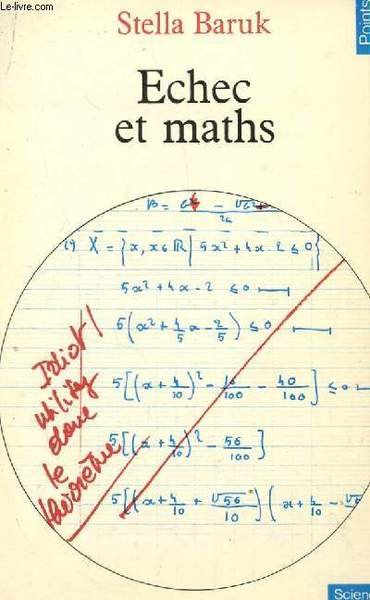 ECHEC ET MATHS / COLLECTION SCIENCES. - Libro