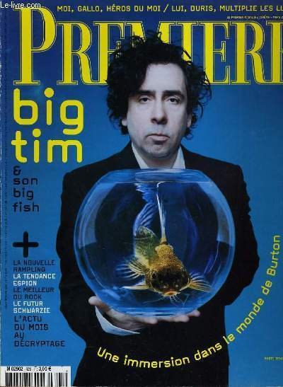 PREMIERE N° 325 - BIG TIM ET SON BIG FISH - UN IMMERSION DANS LE MONDE ...