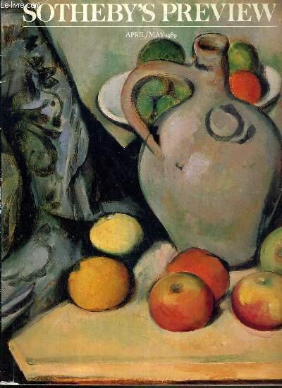 CATALOGUE DE VENTE AUX ENCHERES - APRIL/MAY 1989 / paintings from the ...