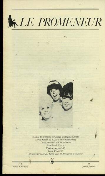 Le Promeneur n°LI + LII, décembre 1986 et janvier-février 1987 : Sur la ...