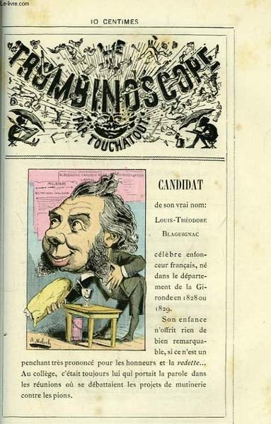 Le Trombinoscope N°90 : Candidat, de son vrai nom : Louis-Théodore ...