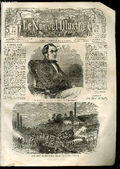 Le Nouvel Illustré N°138 - 1ère année : Achille Fould - Accident de ...