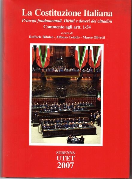 La Costituzione Italiana Strenna Utet 2007 E20002B - Libro