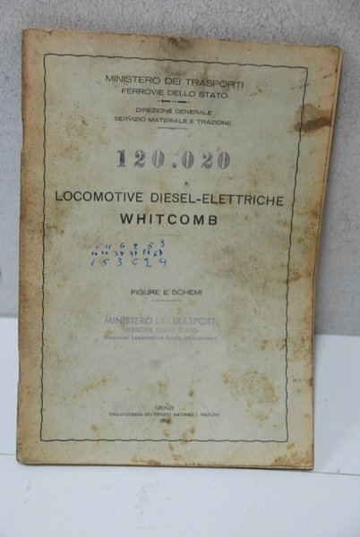 locomotive diesel elettriche whitcomb figure e schemi - Libro