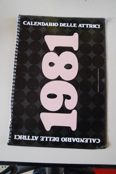 calendario delle attrici 1981 suppl. al 1 playmen carmen russo ilona ...