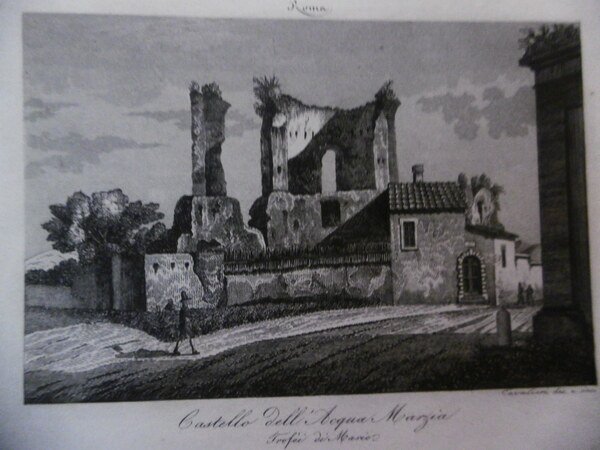 CASTELLO DELL'ACQUA MARZIA TROFEO DI MARIO CAVALIERI INCISORE - Libro