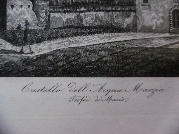 CASTELLO DELL'ACQUA MARZIA TROFEO DI MARIO CAVALIERI INCISORE - Libro