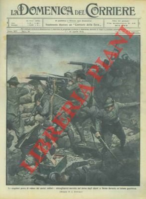 Mitragliatrici sorrette sul dorso dagli alpini a Derna durante un ...