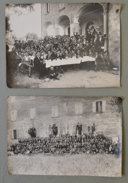 CARPI, Modena. Due foto d'epoca (databili attorno al 1920/30) del ...