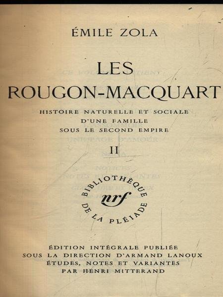 Les Rougon-Macquart 5vv. - Libro