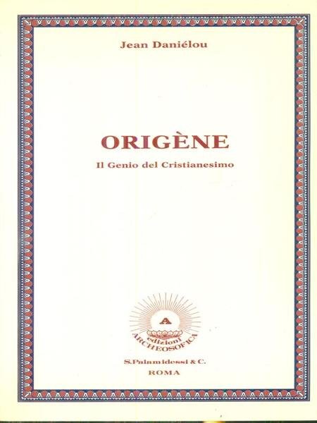 Origene - Libro
