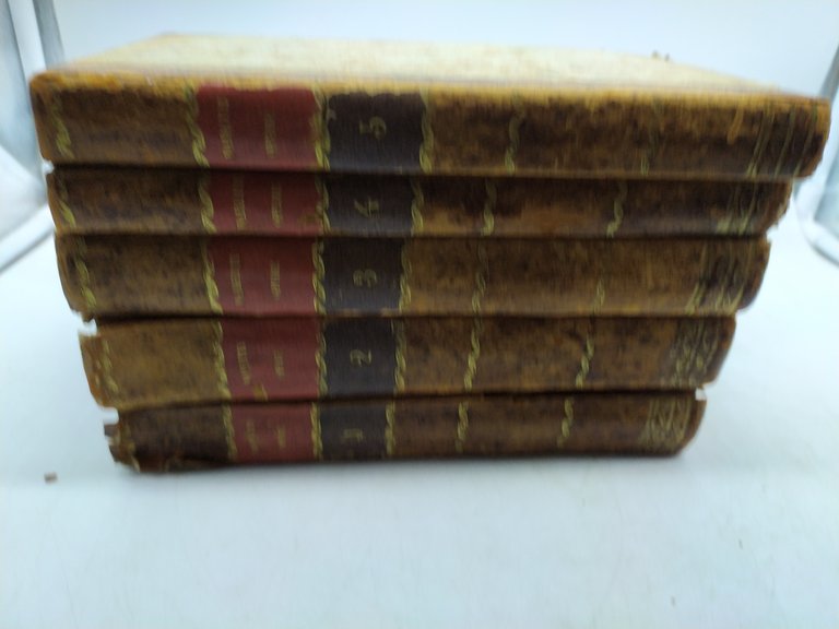 opere di giuseppe baretti scritte in lingua italiana 5 tomi pier luigi ...