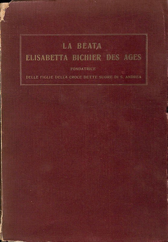 La Beata Elisabetta Bichier Des Ages fondatrice delle figlie della ...