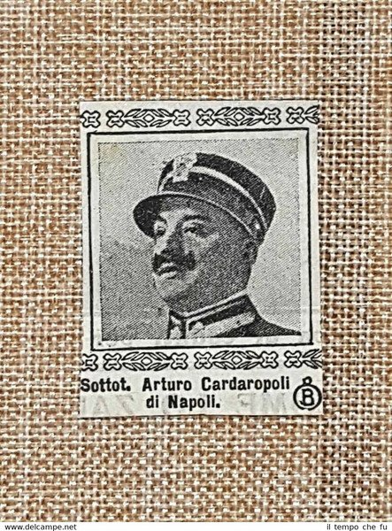 Decorato al valore nel 1917 Arturo Cardaropoli di Napoli Medaglia di ...