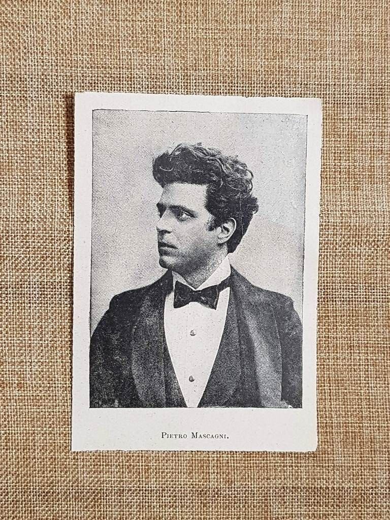 Pietro Antonio Stefano Mascagni nel 1900 Livorno, 1863 – Roma, 1945 ...