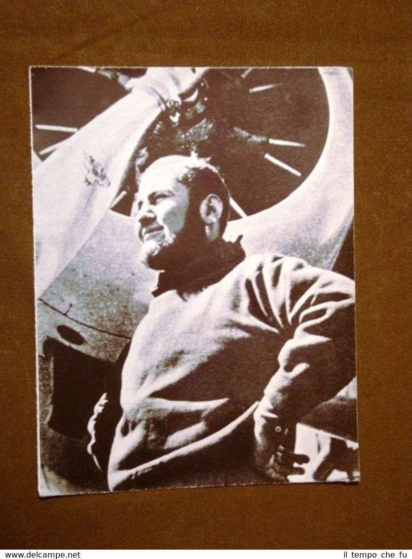Raro ritratto dell'aviatore Vittorio Mussolini negli anni '30 Figlio ...