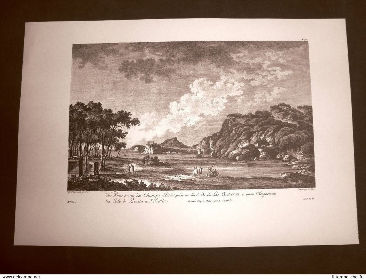 Veduta Campi Elisi Isola Procida e Ischia Napoli Voyage Pittoresque ...