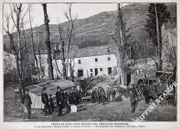 Frana di Sant' Anna Pelago - Stampa