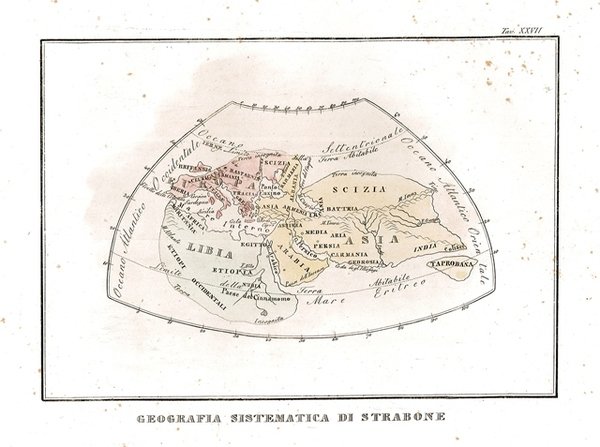 Geografia Sistematica di Strabone - Stampa