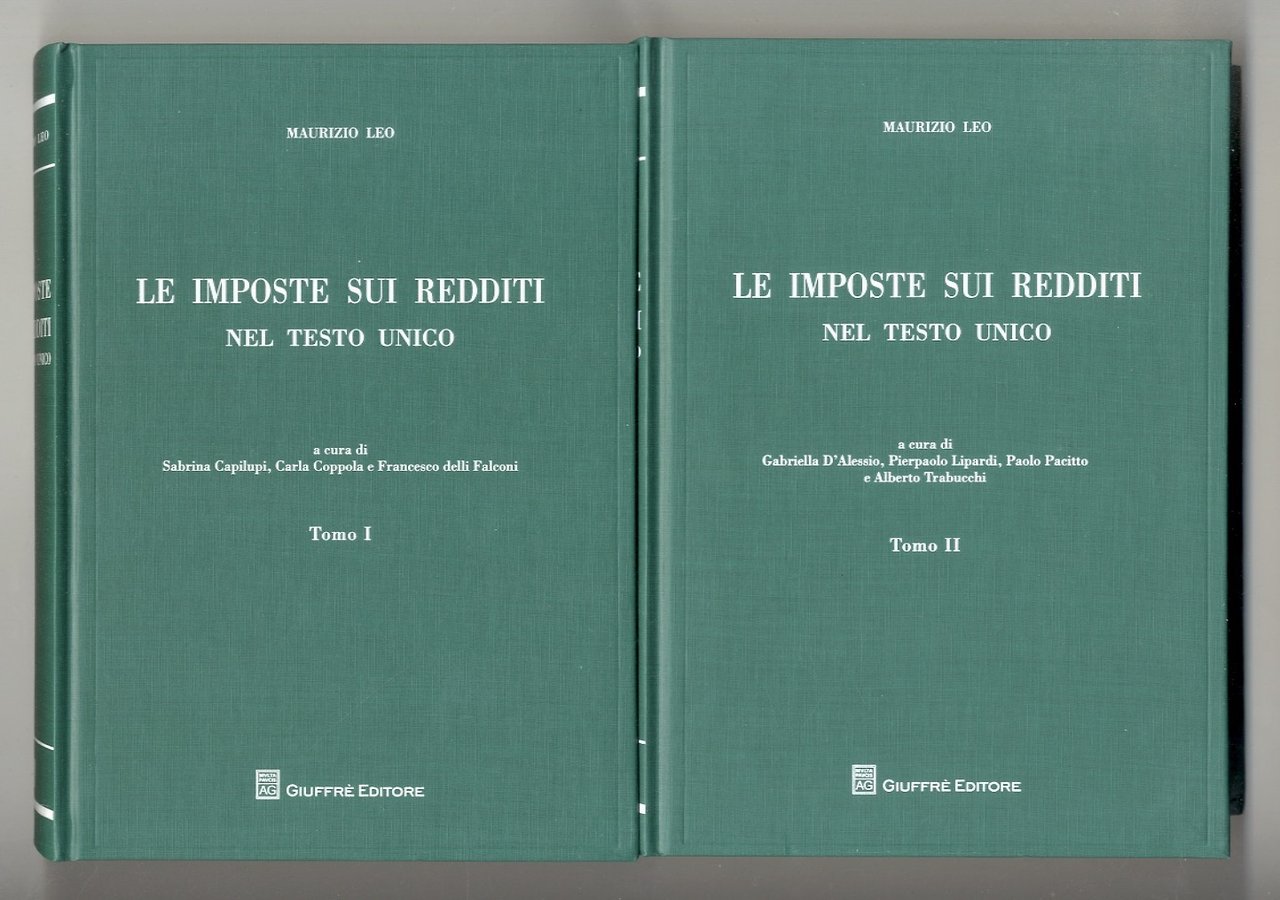Le imposte sui redditi nel testo unico. Aggiornato al 15 giugno 2014 ...