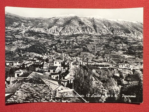 Cartolina - Civitella Roveto ( L'Aquila ) - Panorama - 1960 - Cartolina