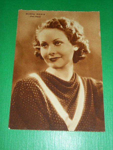 Cartolina Cinema Film - Attrice Maria Denis ( 1916 / 2004 ) 1943 ...