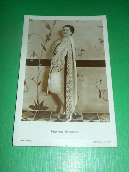 Cartolina Cinema Film - Attrice Norma Shearer 1902 / 1983 - Cartolina