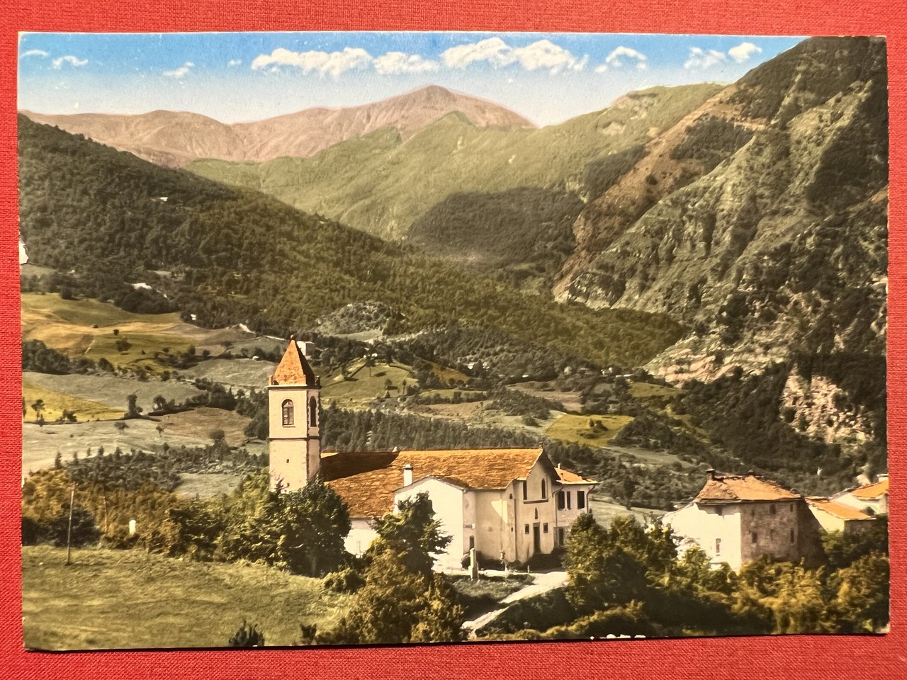 Cartolina - Rocca Corneta (Bologna) - Staz. Climatica - Chiesa ...