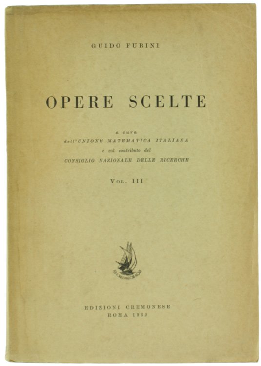 OPERE SCELTE. Volume III. - Libro