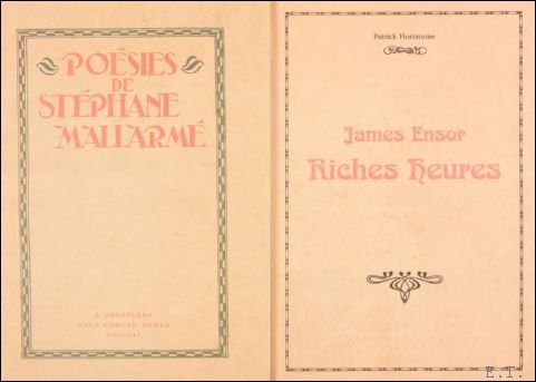 James Ensor : Riches heures : [A propos des : Illustrations dessin es sur "Les po sies" de St ...